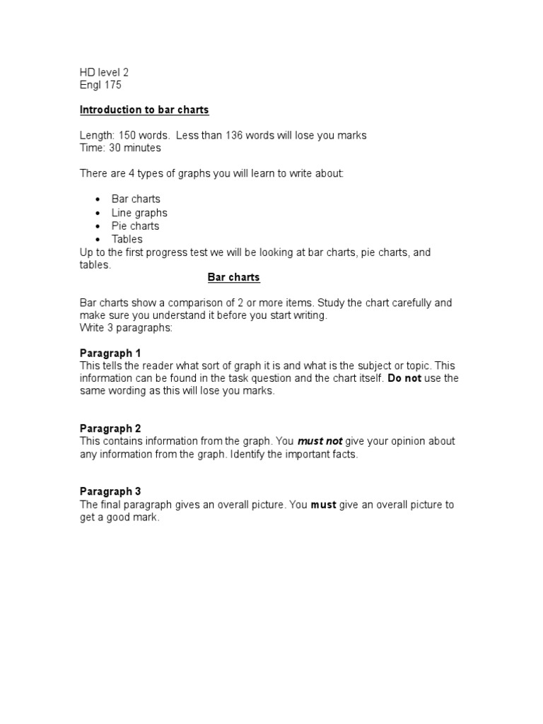 Bar Chart Introduction | PDF