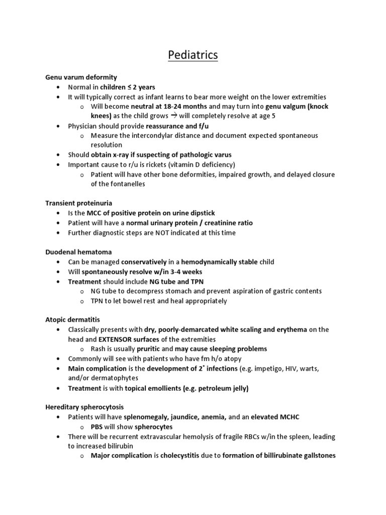 Amboss Notes | PDF | Medical Specialties | Diseases And Disorders