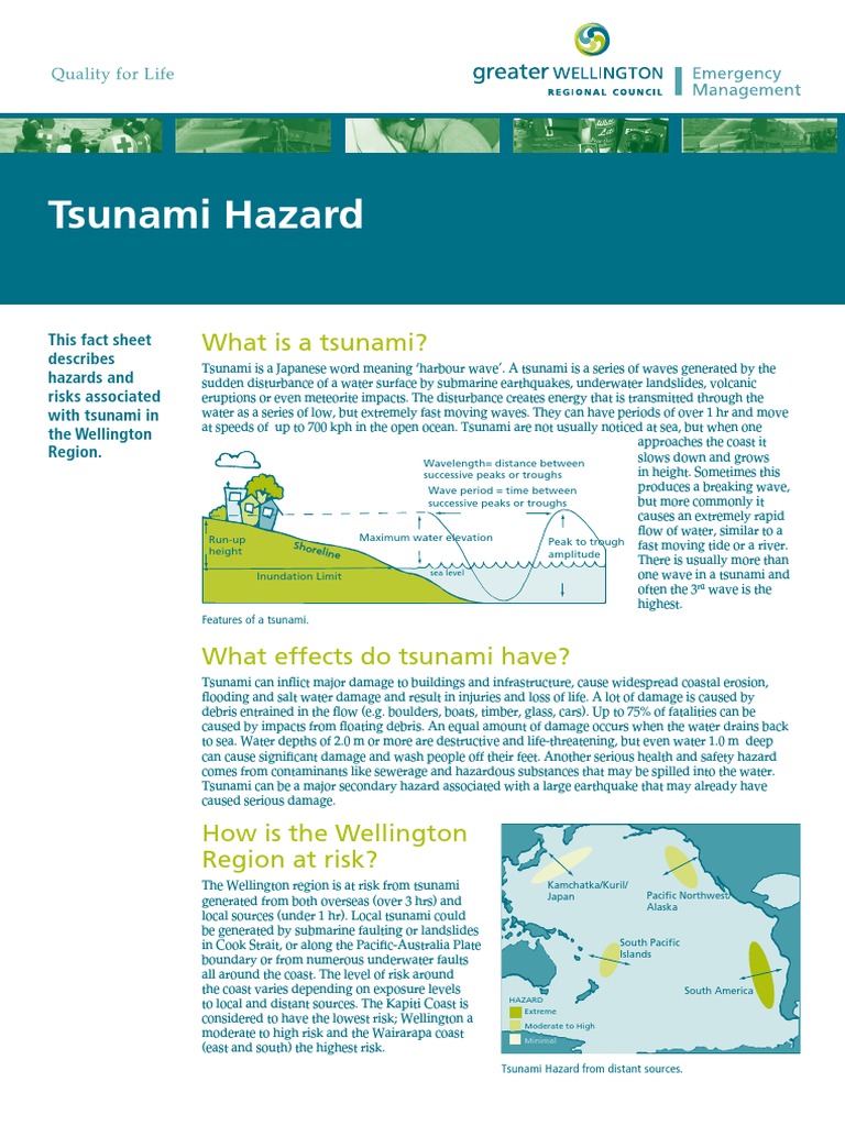 Tsunami Hazard1080411160658 | PDF | Tsunami | Physical Oceanography