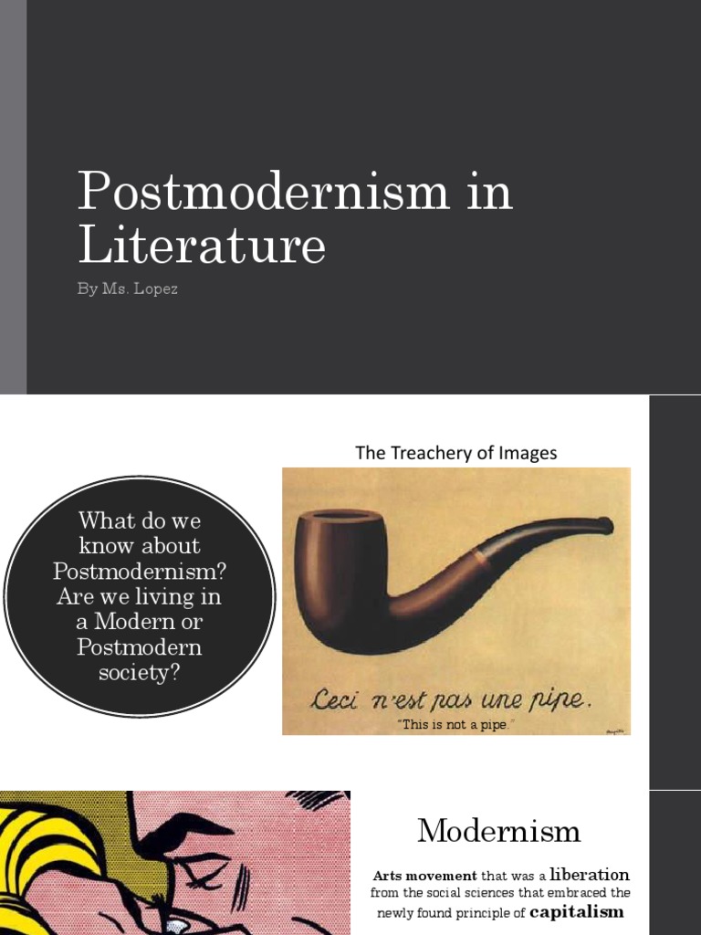 Postmodern Literature | PDF | Postmodernism | Postmodern Literature