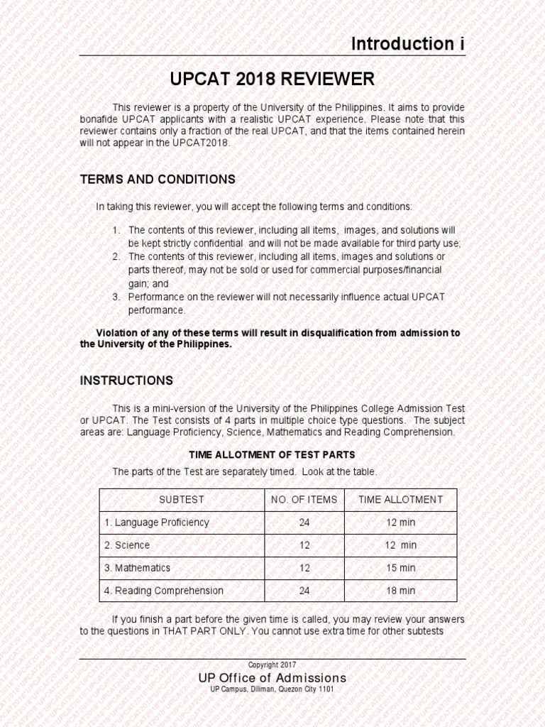 Upcat Reviewer 1185347857 | PDF | Rain | Bacteria