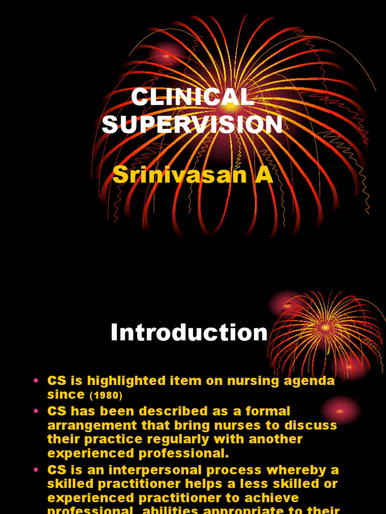 Clinical Supervision | PDF | Nursing | Physician