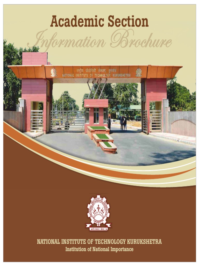 Nit K Brochure | Download Free PDF | Grading (Education) | Engineering