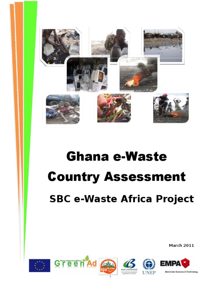 E Waste Assessment Ghana | PDF | Electronic Waste | Waste Management