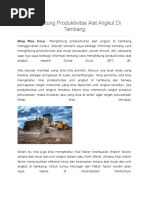 Lampiran C Bucket Fill Factor | PDF