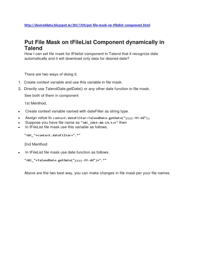 TFileList Dynamically | PDF
