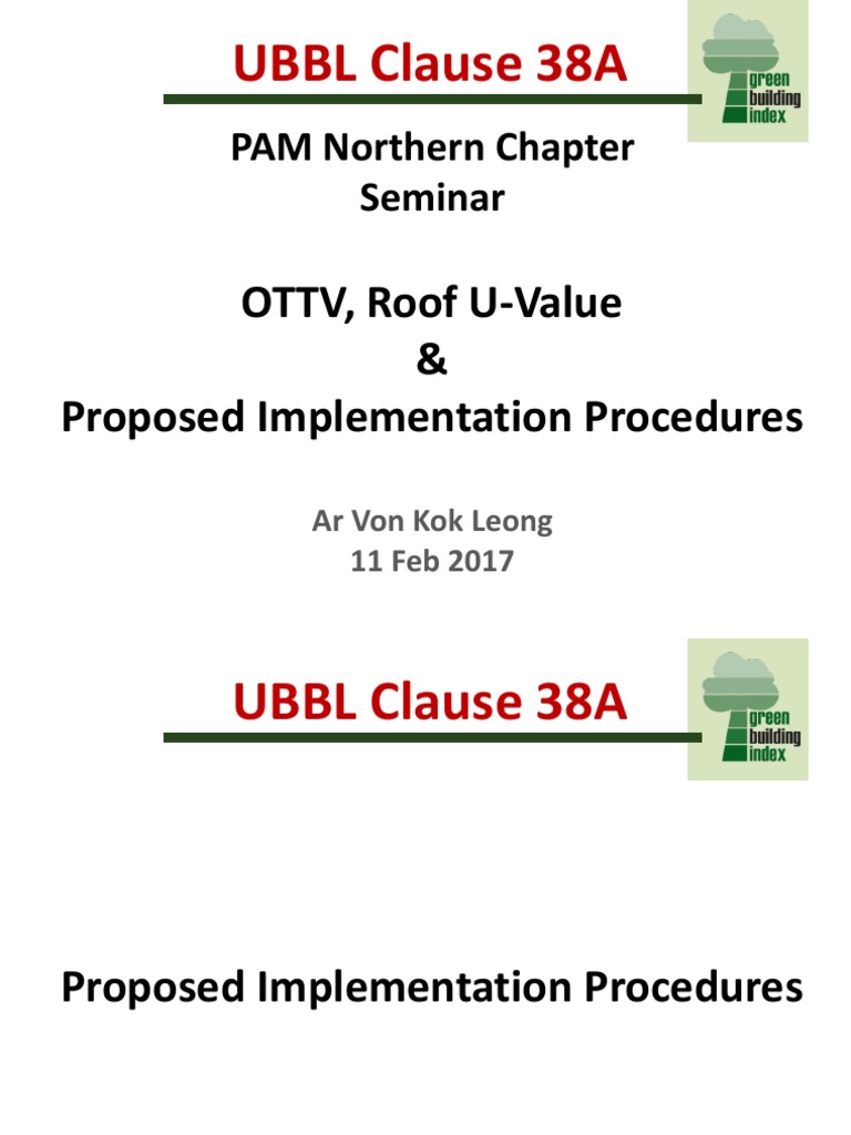 OTTV - Malaysia | PDF | Building Insulation | Roof