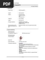 Palmolive Dishwashing Liquid SDS | PDF | Toxicity | Personal Protective ...