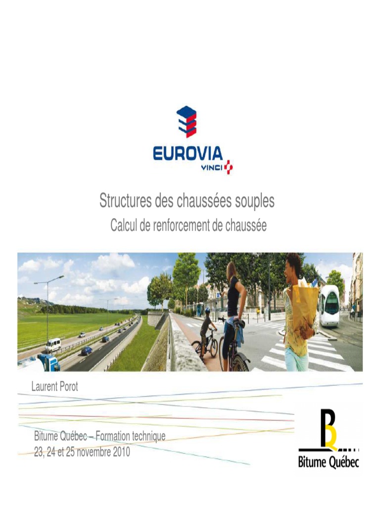 Calcul de Renforcement de Chaussee Avec La Methode LCPC L Porot | PDF | Analyse du cycle de vie ...