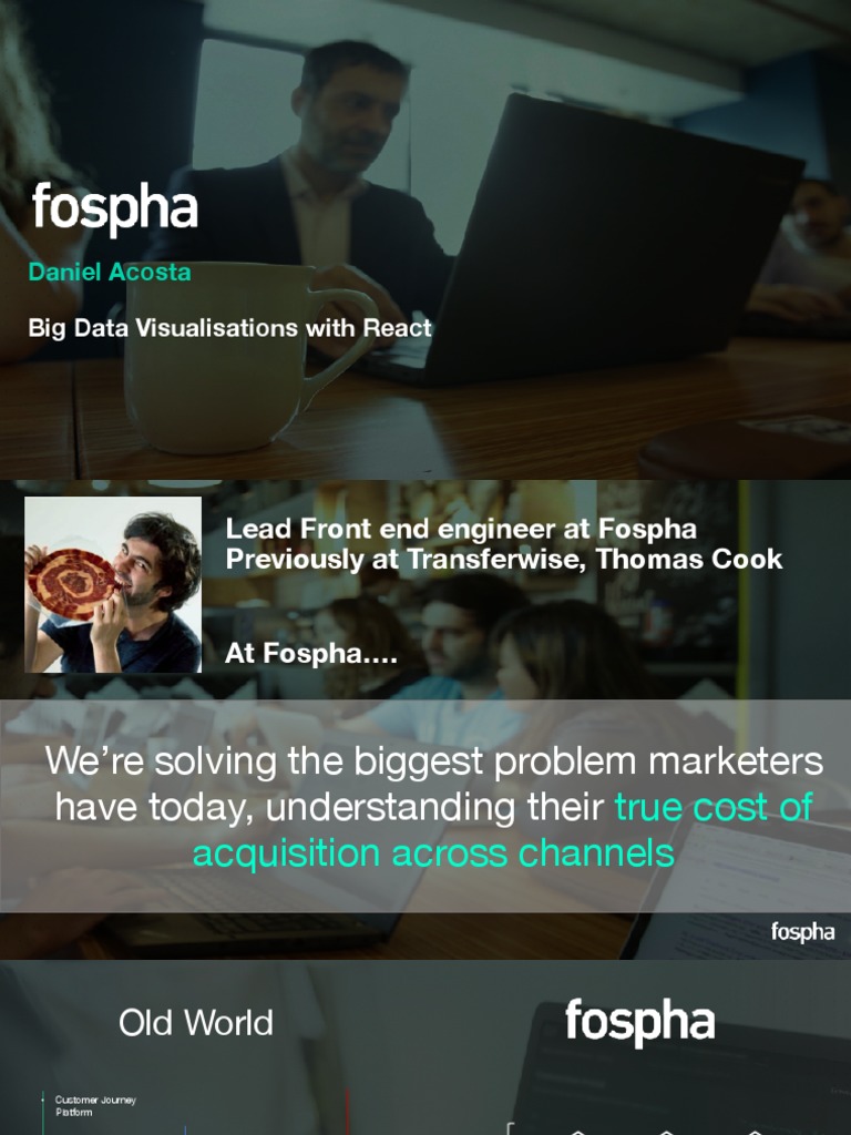 Fospha Big Data Visualisations React | PDF | Analytics | Big Data