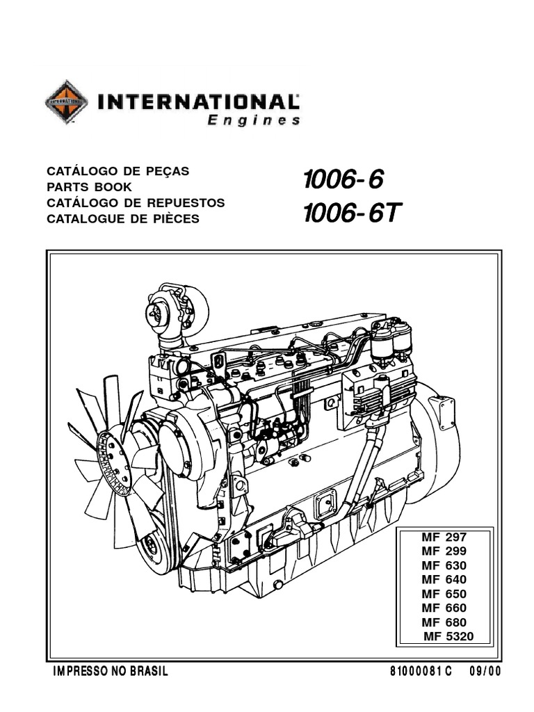 PK 1006.6 1006.6t Agricola Catalogo Pçs | PDF