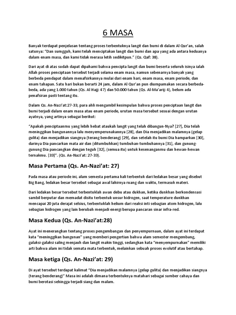 6 Masa | PDF