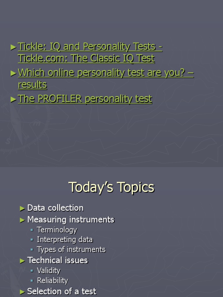 Tickle: IQ and Personality Tests - Which Online Personality Test Are ...