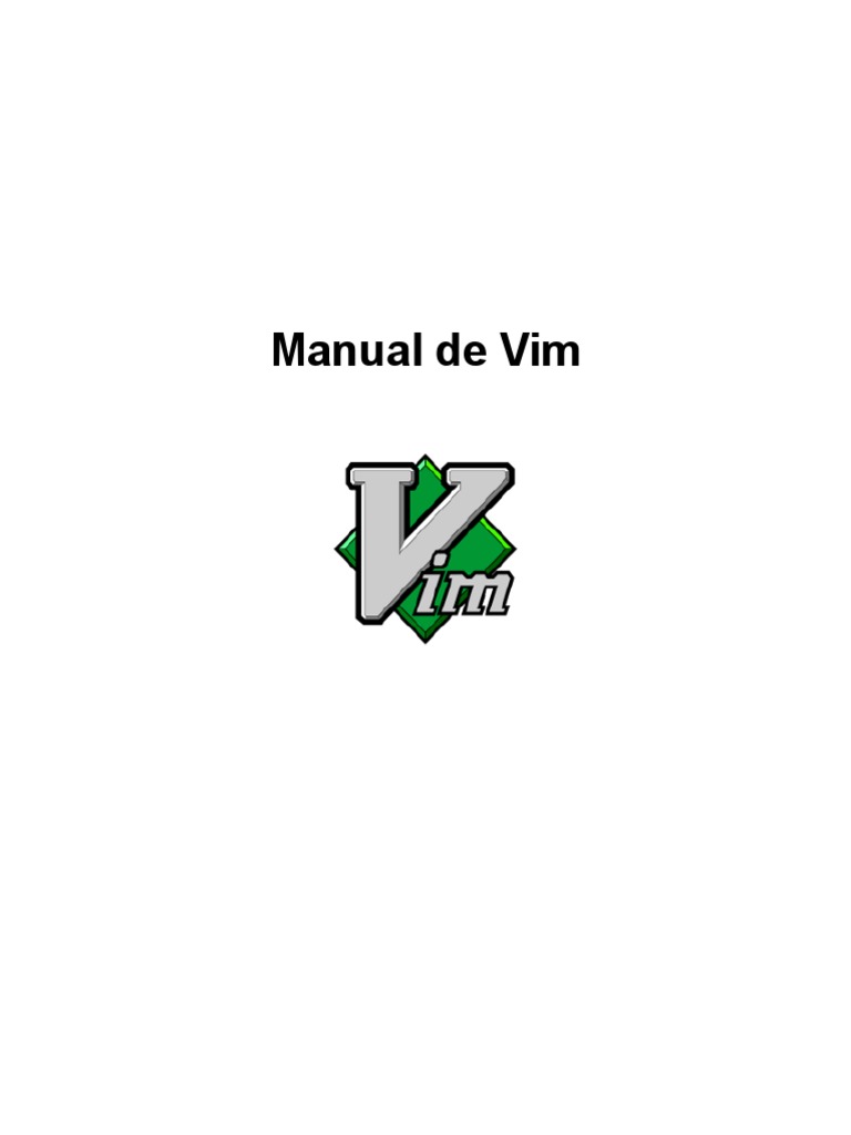 Manual Vim | PDF | Distribución de Linux | Archivo de computadora
