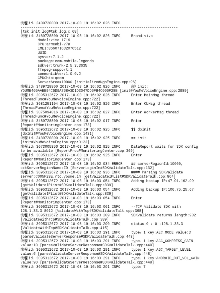 Ymrtc Log | PDF | Concurrent Computing | Computer Programming