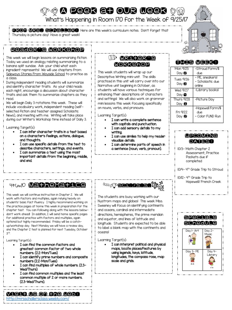 Peek at Our Week 9-25-17 | PDF | Linguistics | Cognition