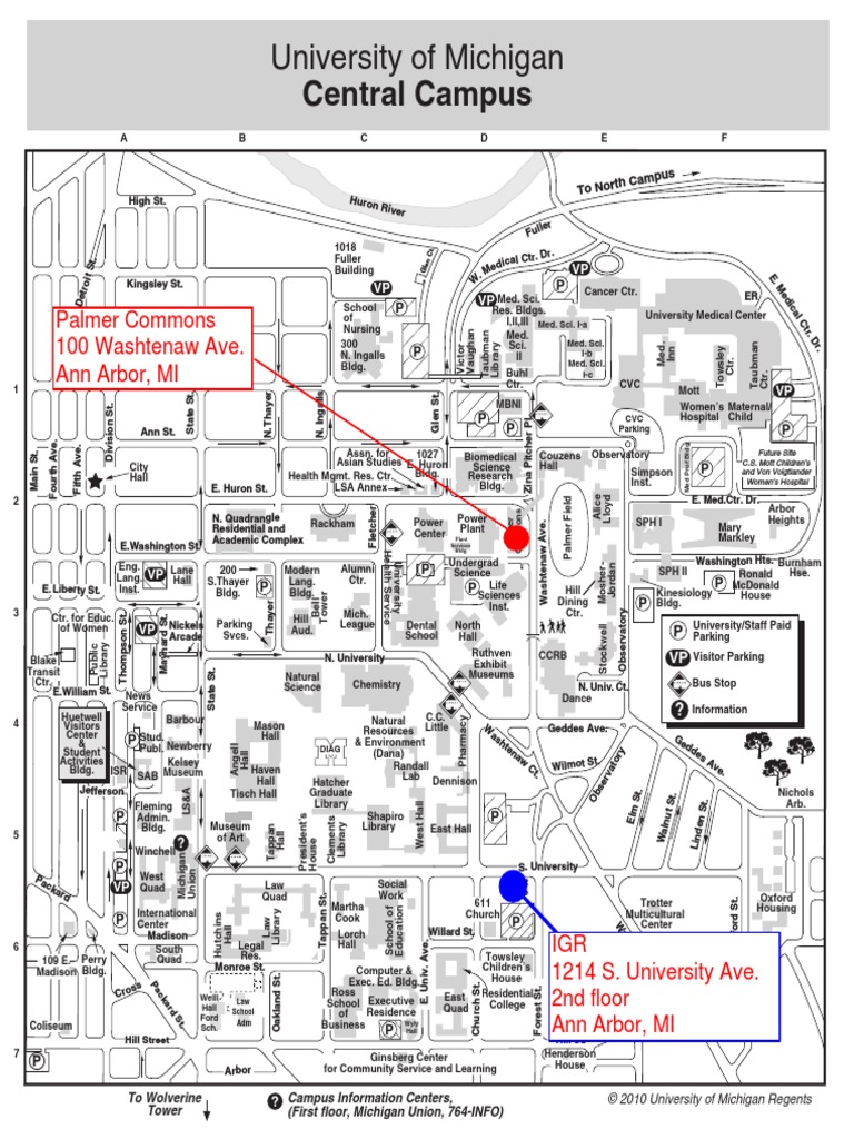Central Campus Map | PDF