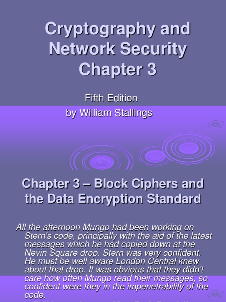Cryptography and Network Security: Fifth Edition by William Stallings ...