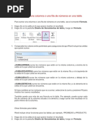 Sumar en Tablas de Word: Guía Rápida | PDF | Crecimiento personal y ...