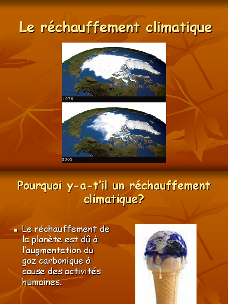 Le Rechauffement Climatique | PDF