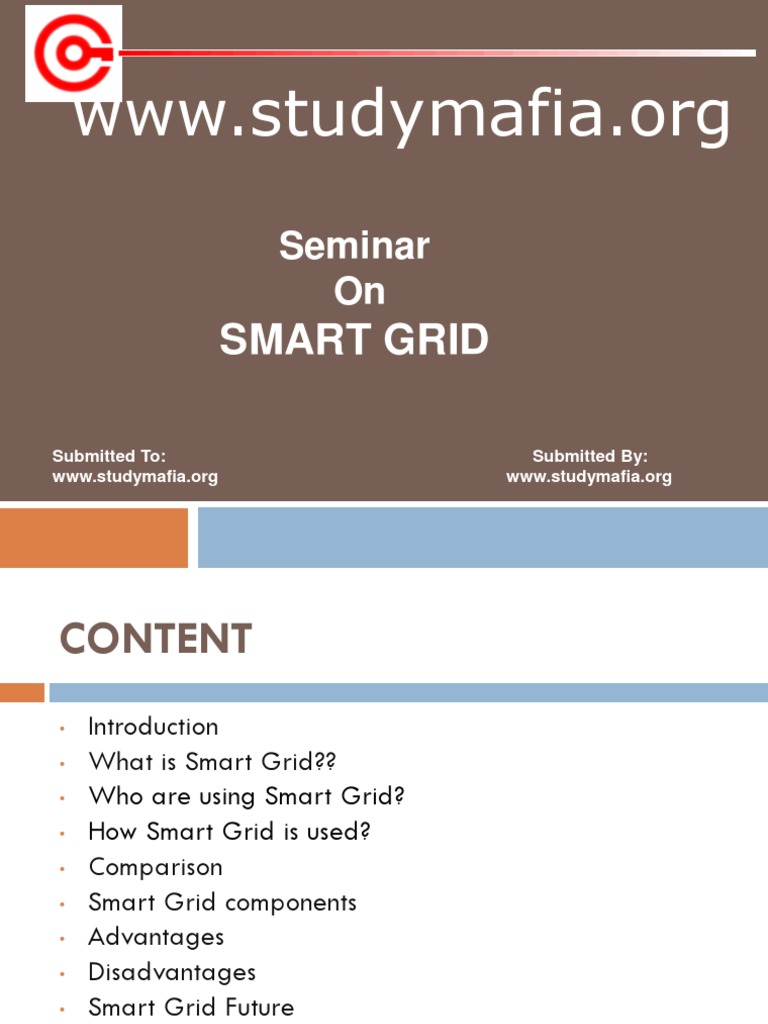 Smart Grid | PDF | Smart Grid | Electrical Grid