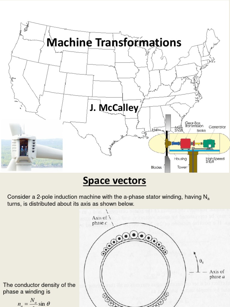 Machine Transformations: J. Mccalley | PDF | Euclidean Vector | Flux