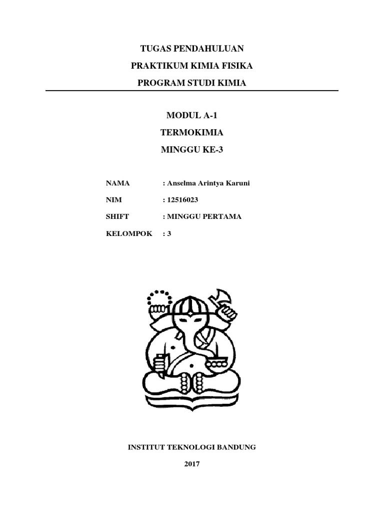 Termokimia: Pembakaran Asam Benzoat dan Naftalena | PDF