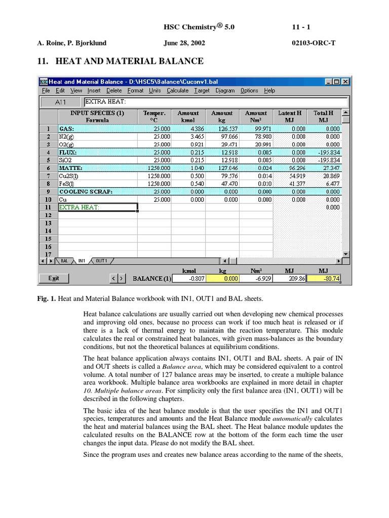 Tutorial HSC | PDF | Microsoft Excel | Heat