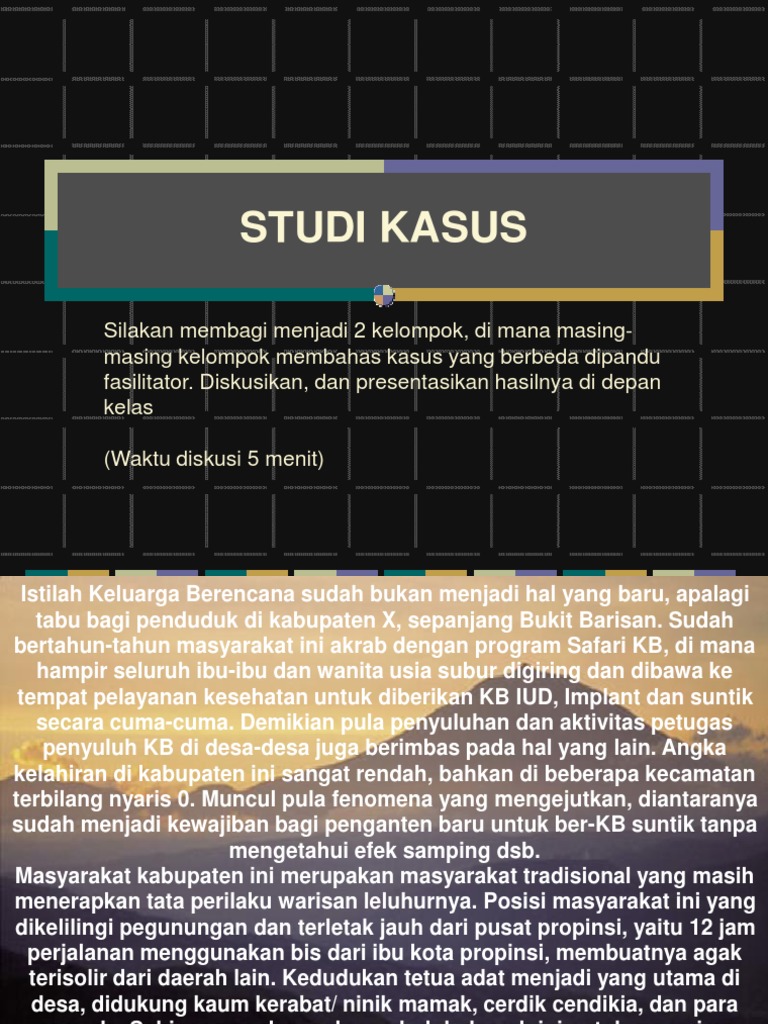 Contoh Studi Kasus | PDF
