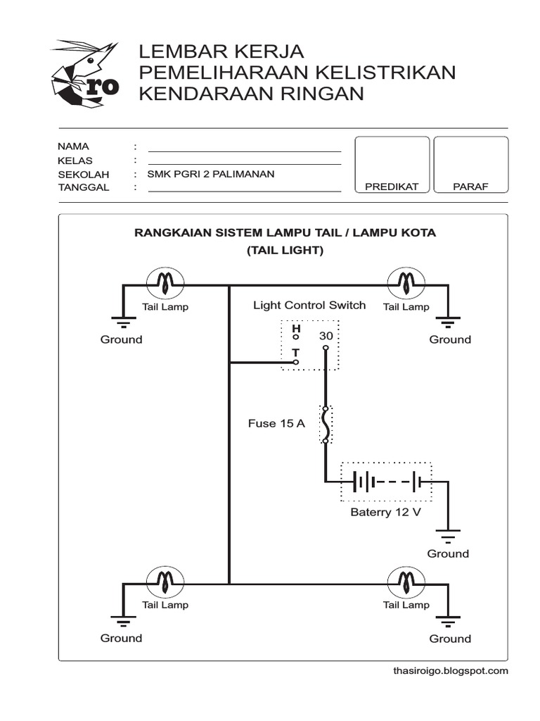 Praktek Lampu Tail | PDF Praktek Lampu Tail | PDF