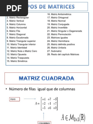 Hojas De Trabajo De Matrices Rectangulares
