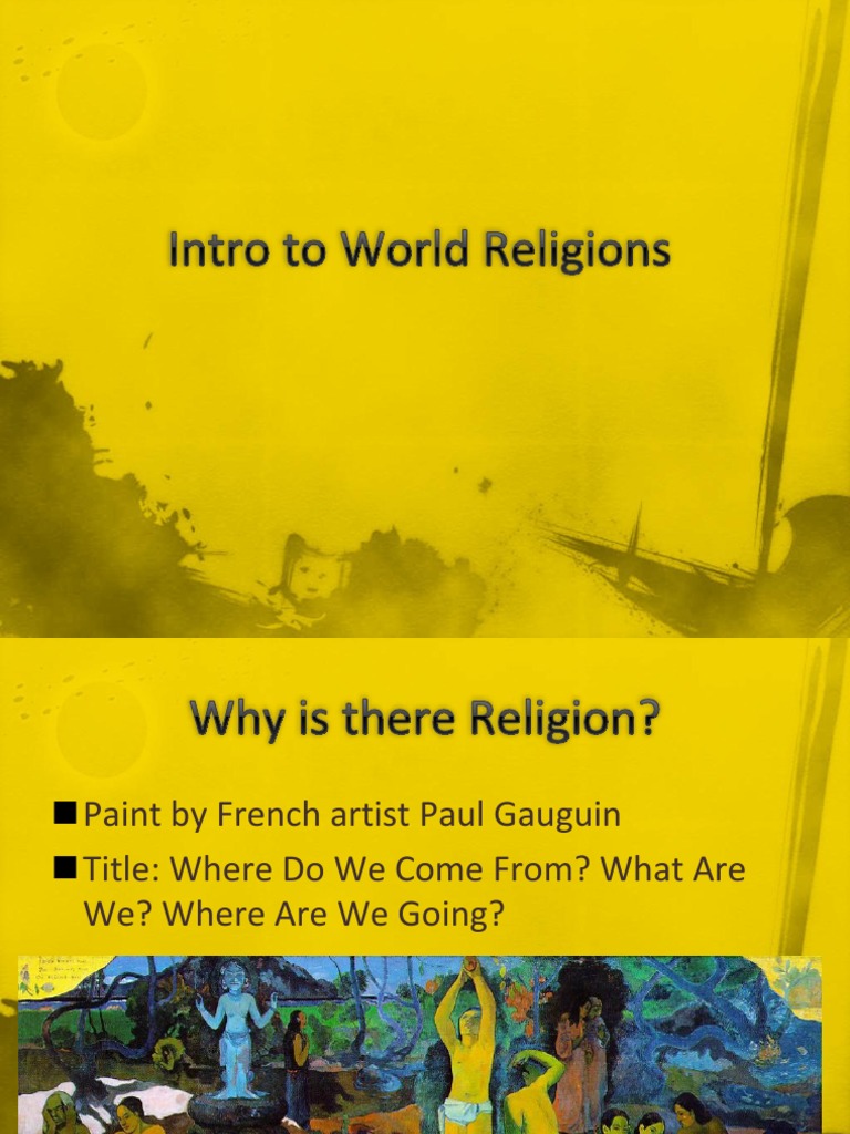 Intro to World Religions.ppt | Conscience | Catholic Church