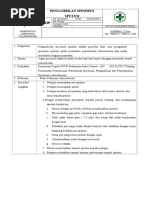 Sop Pengambilan Sampel Sputum | PDF