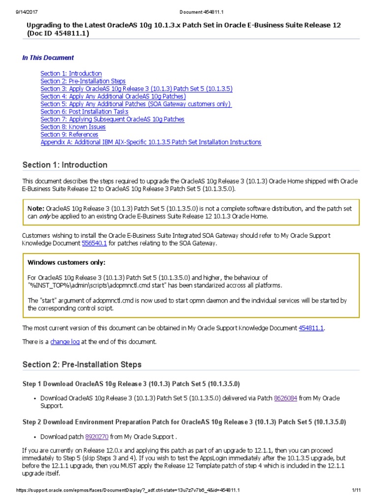 10.1.3.5 Upgrade | PDF | Java Version History | Installation (Computer ...