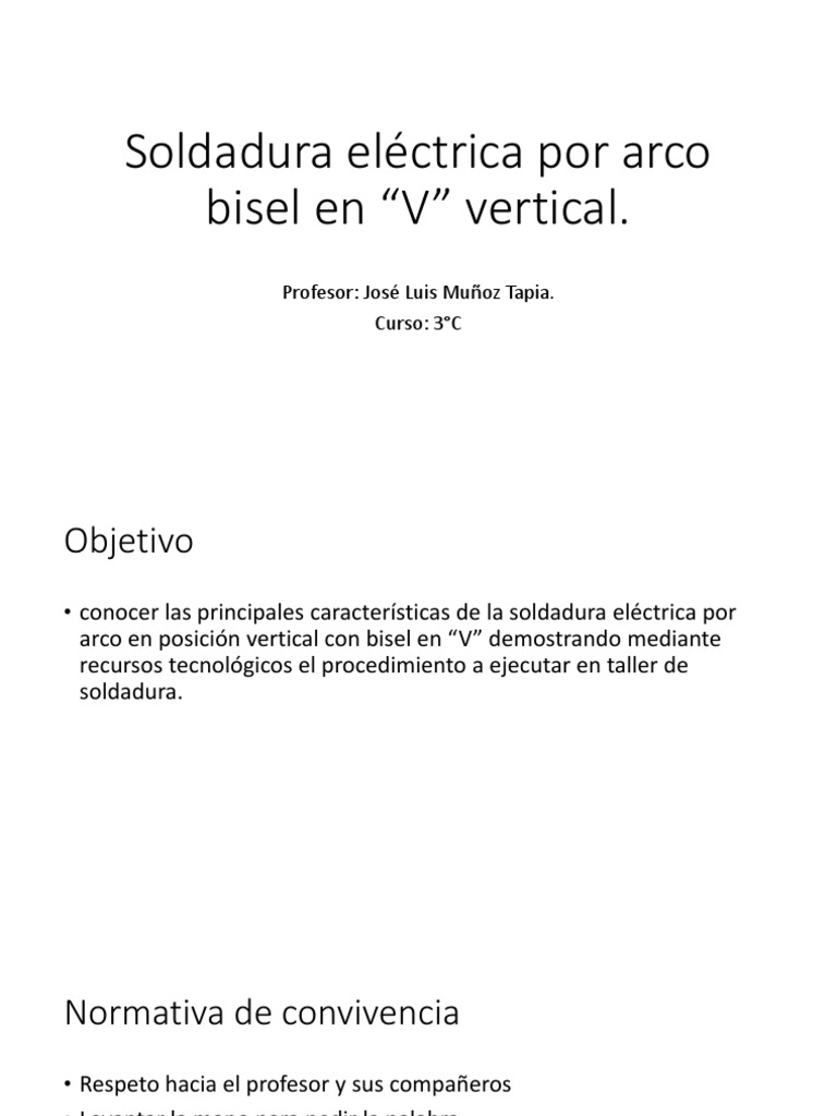 Soldadura Bisel V Vertical | PDF | Soldadura | Construcción