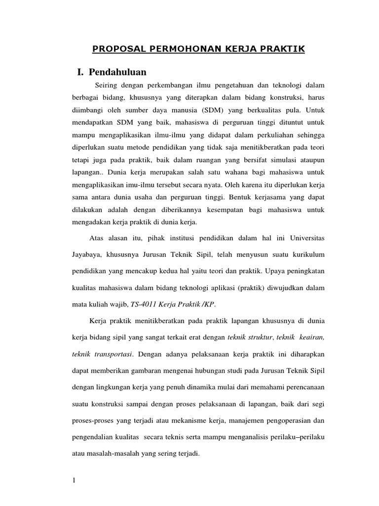 Contoh Proposal KKP | PDF