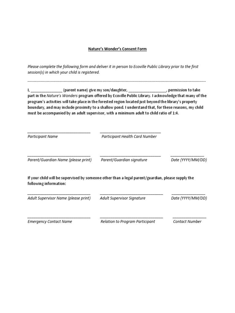 Consent Form | PDF