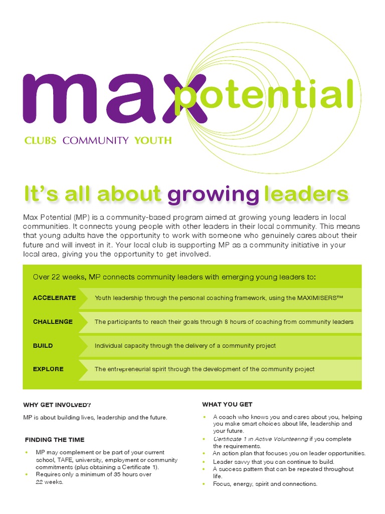 Max Potential | PDF | Cognition | Business