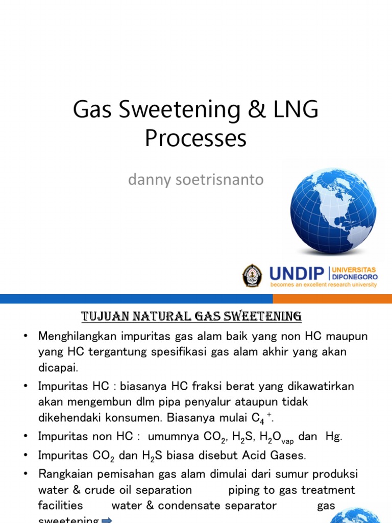 Gas Sweetening Processes and Technologies | PDF