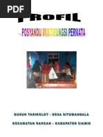 Contoh Profil Posyandu | PDF