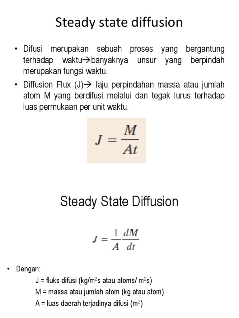 Steady State Diffusion | PDF