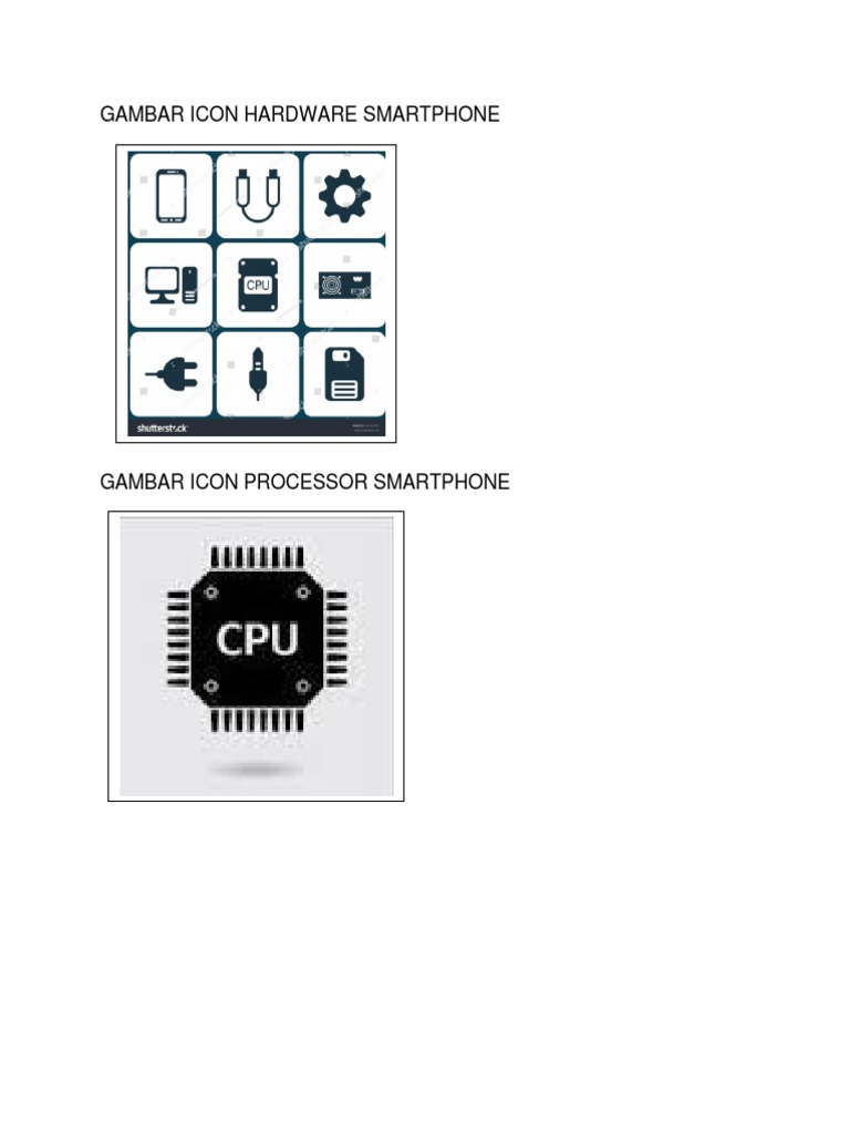 Fungsi Ikon Smartphone | PDF