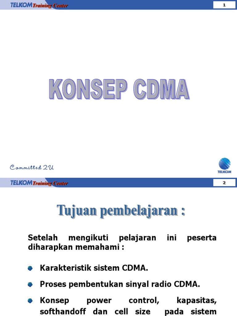 Modul 3-Konsep-Cdma | PDF