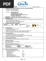 Methylated Spirit Safety Data Sheet | PDF | Ethanol | Chemistry
