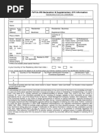 HDFC FATCA Self-Certification Form | PDF | Identity Document | Government
