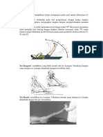 Pemeriksaan Neurologis LBP: Tes Lasegue & Lainnya | PDF