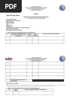 NEAP QAME Analysis Forms 1 2 3 | PDF | Program Evaluation | Evaluation