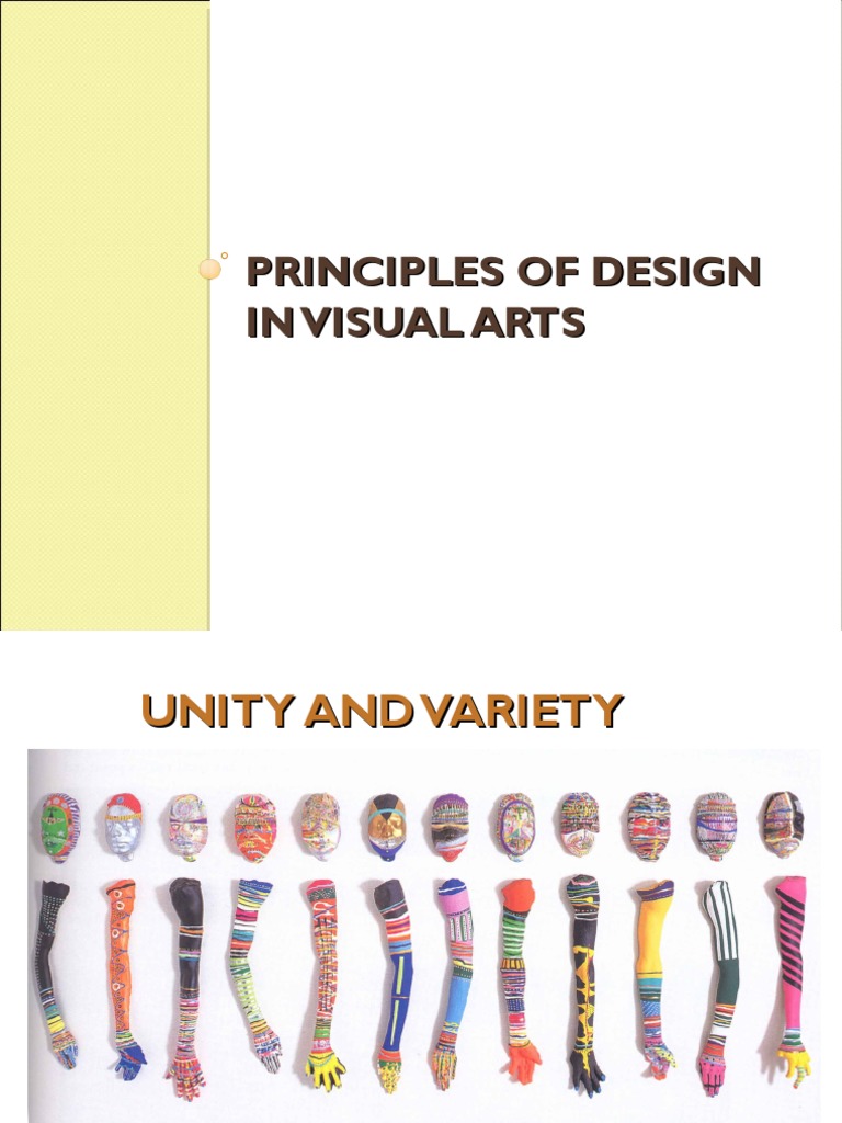 Principles of Design in Visual Arts | PDF