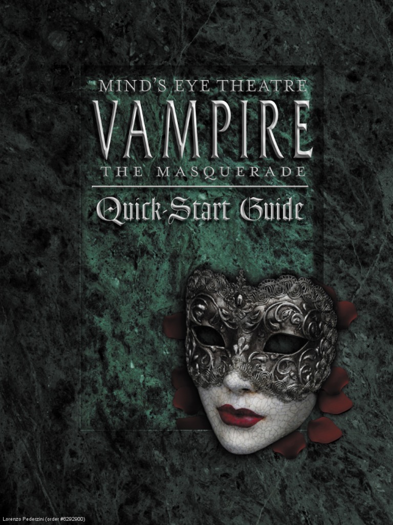 Minds Eye Theatre Vampire The Masquerade Quickstart Guide | Download Free PDF | Vampires | Role ...