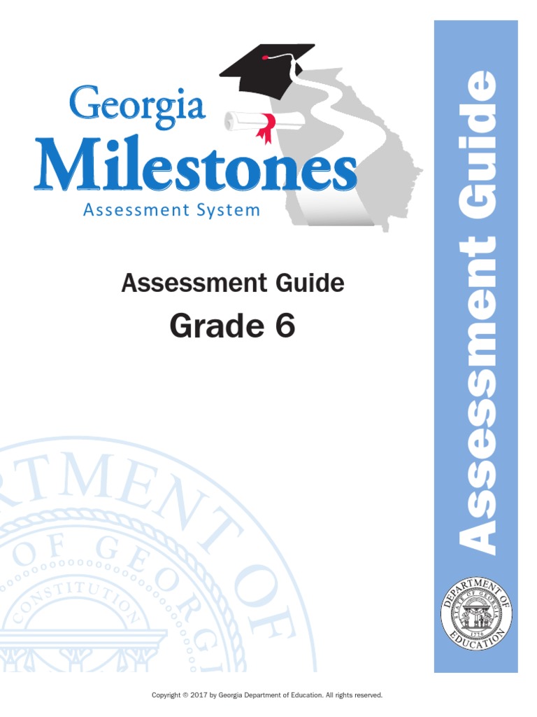 Grade 6 Assessment Guide | PDF | Educational Assessment | Test (Assessment)